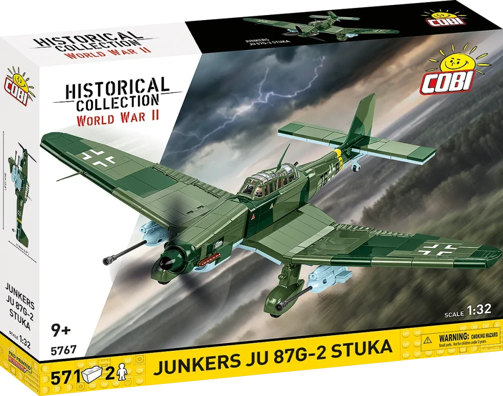 COBI plastic construction kit of the Junkers Ju 87 G-2 Stuka bomber in ...