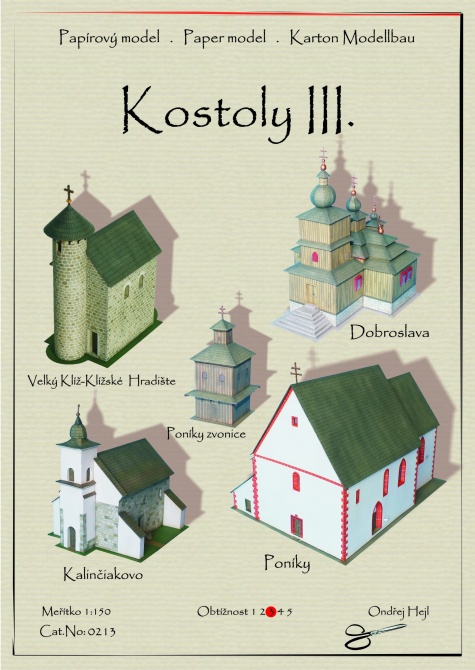 Churches III. - Paper model | BETEXA.eu – Closer to Modelers
