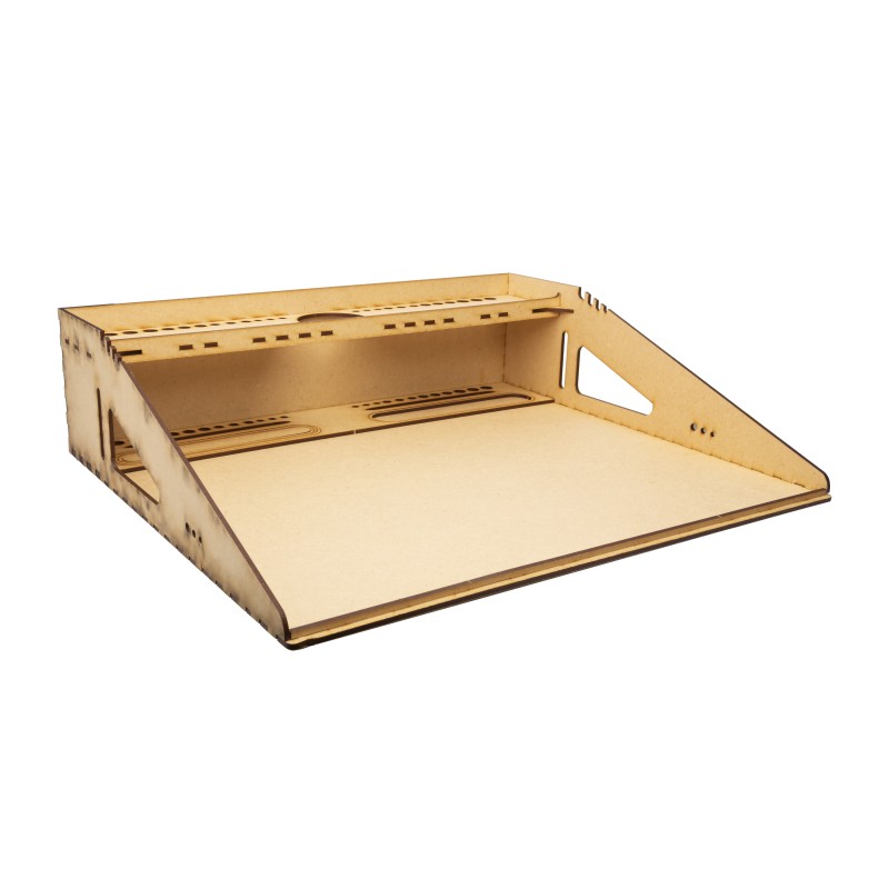 Lightweight and portable model workstation with A3 compartments