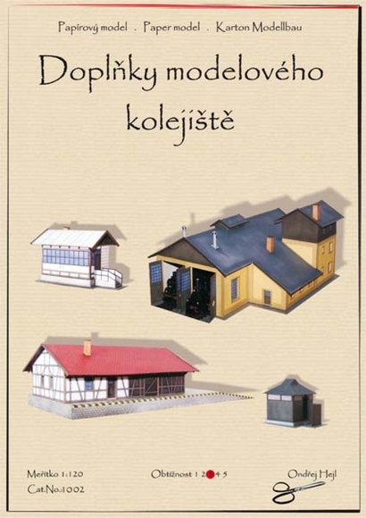 4 buildings for railroad models - Paper model | BETEXA.eu – Closer to ...