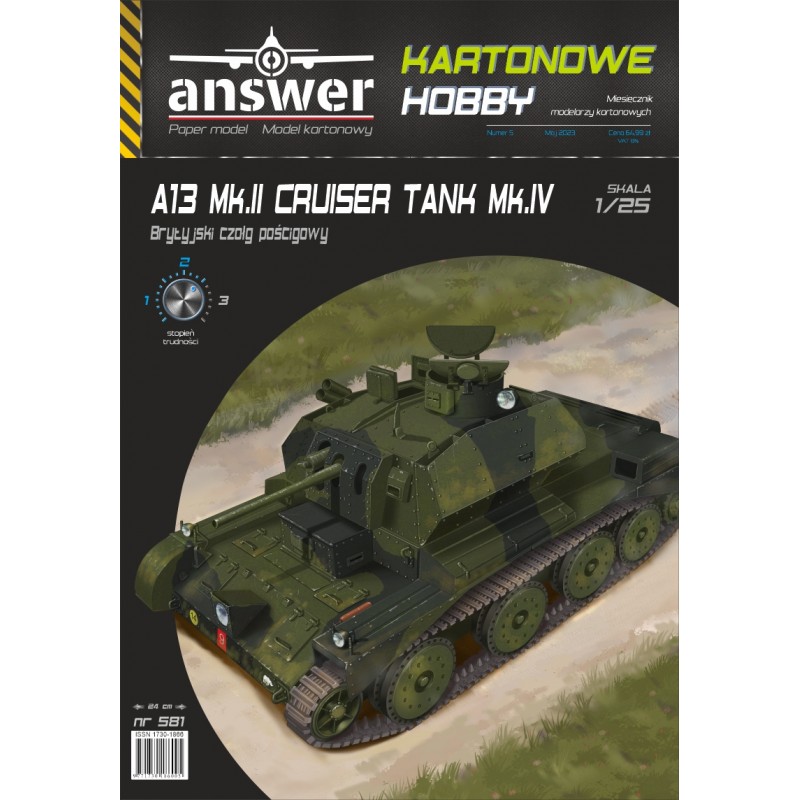 A13 Mk.II Cruiser Mk.IV | BETEXA.cz - Modelářům blíž