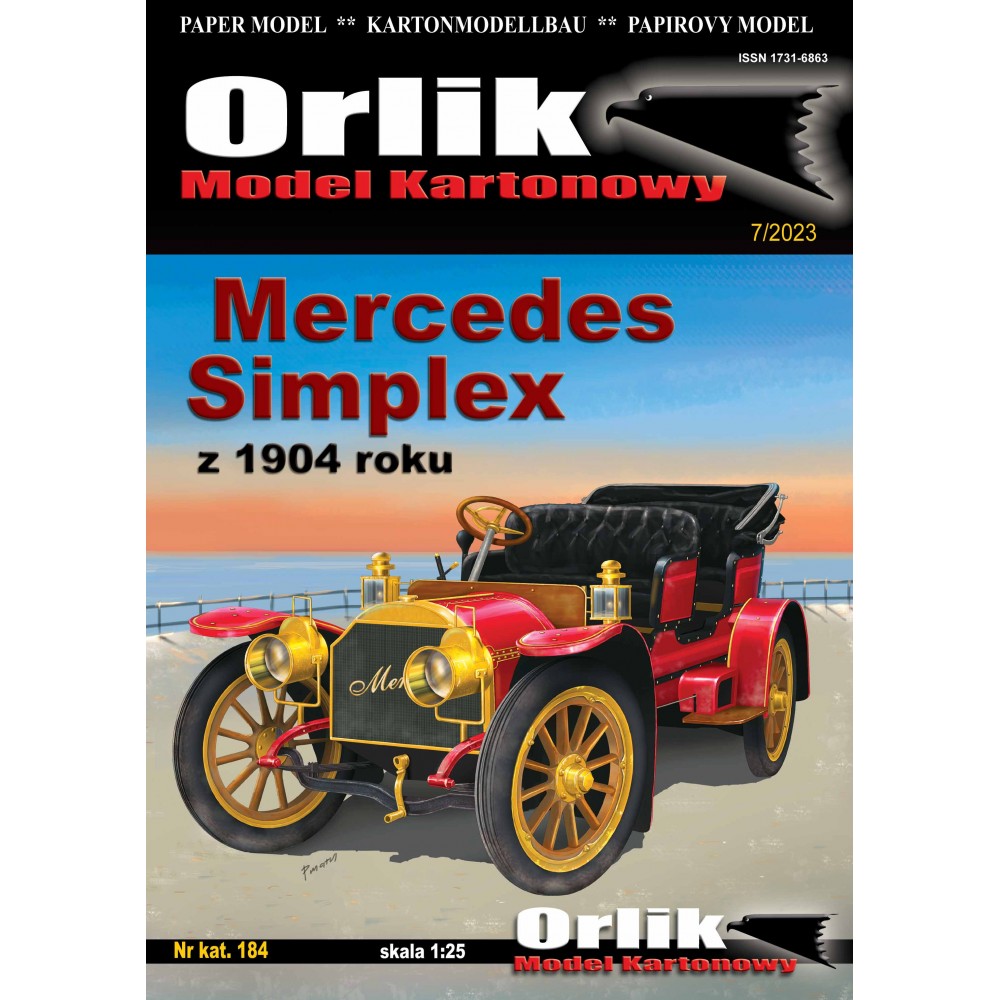 Mercedes Simplex 1904 | BETEXA.cz - Modelářům blíž
